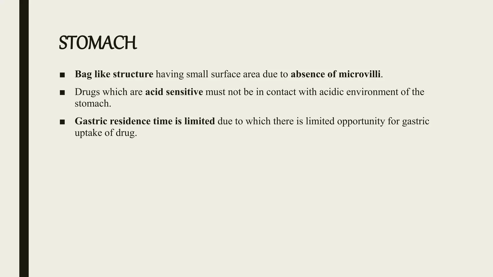 Drug Absorption from GI Tract | PPTX