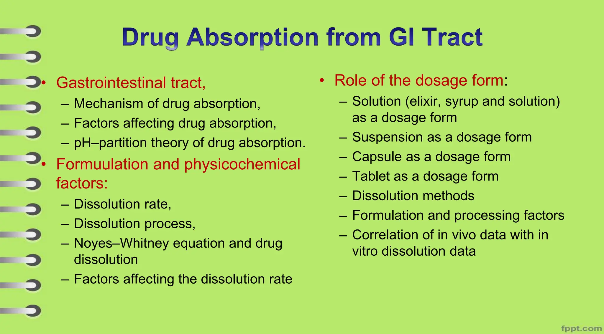 Drug Absorption Mechanism and Factors.pptx