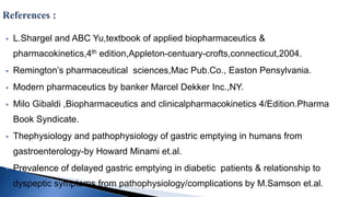 Drug absorption | PPTX