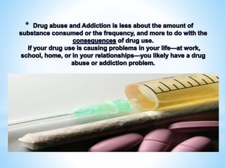 Drug abuse | PPT