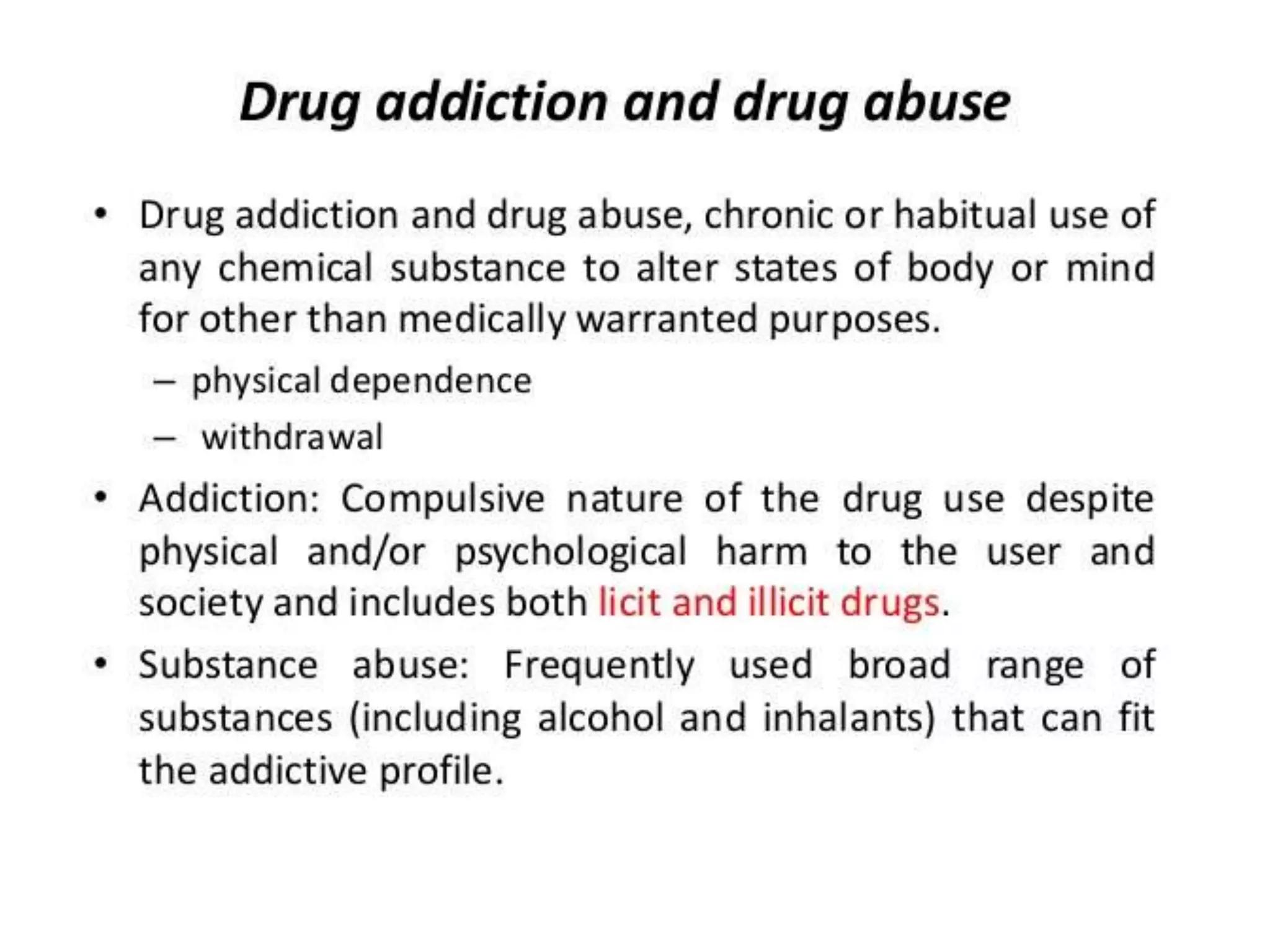 Drug abuse | PPTX