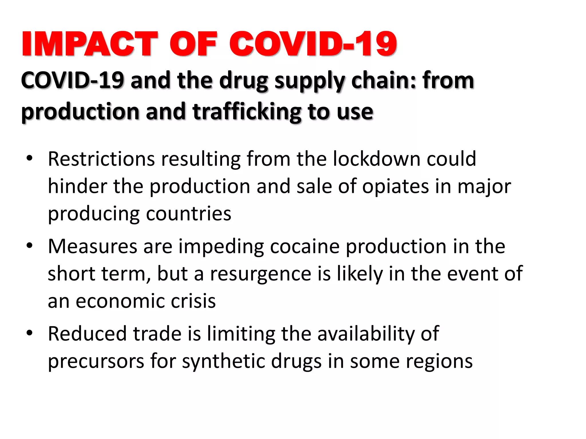 Drug abuse and Illicit trafficking of drugs | PPTX