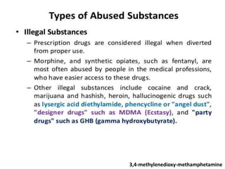 Drug abuse and Illicit trafficking of drugs | PPTX