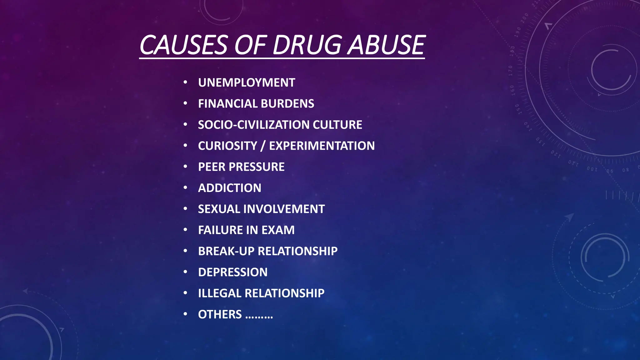 DRUG ABUSE/CATEGORIES OF DRUGS/ NARCOTICS/PREVENTION OF DRUG ADDICTION ...