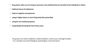 Drug abuse Class XII Biology NCERT Based.pptx