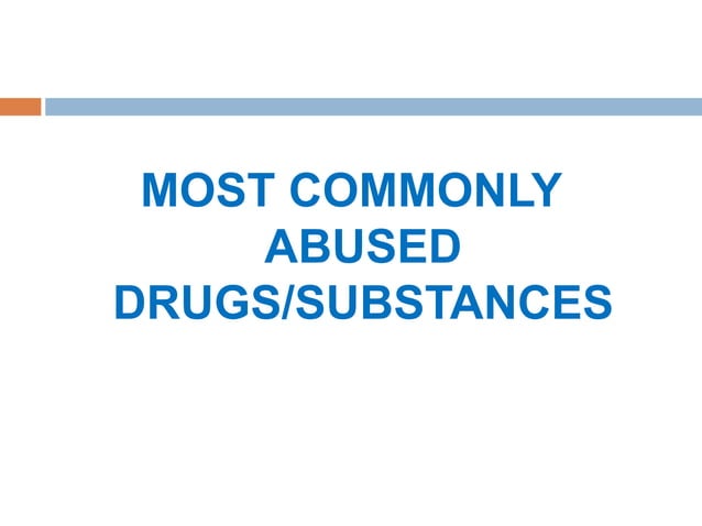DRUG ABUSE, Risks, consequences and Prevention | PPT