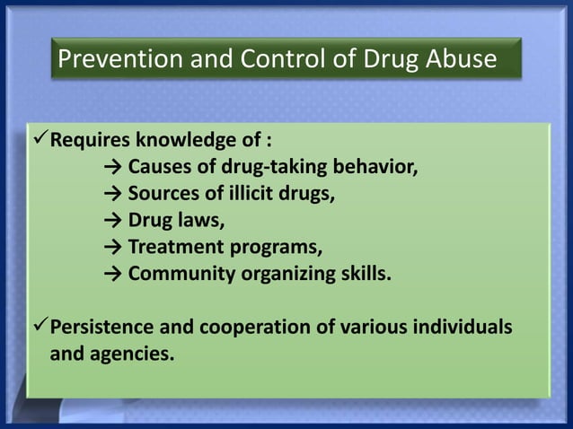 Drug Abuse (ppt) | Pptx