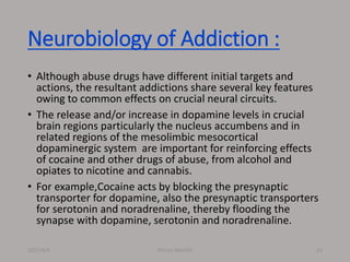 Drug abuse & addiction | PPTX