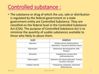 Drug abuse & addiction | PPTX