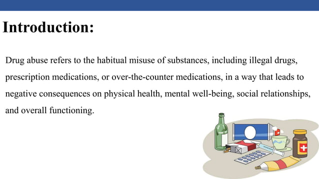 Drug abuse among young people.pptx. .. | PPTX | Illegal Drugs, Tobacco ...