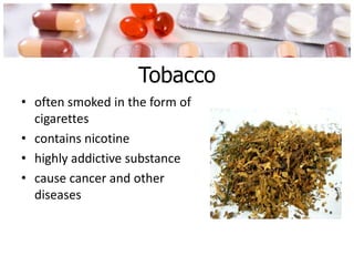 Drug abuse and addiction | PPTX