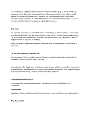 DRUG ABUSE AND DEPENDENCE............... | DOCX