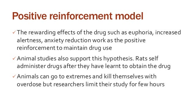 Drug Abuse, Dependence & Addiction