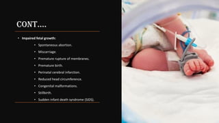 Drug Abuse During Pregnancy and their effects on body | PDF