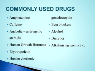 Drug abuse in sports | PPTX