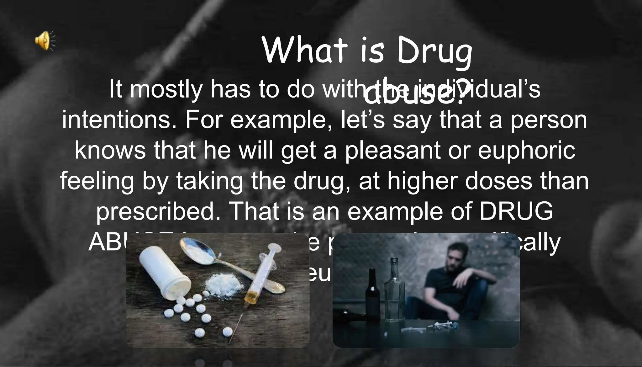 Drug abuse & misuse with explaination and examples | PPTX