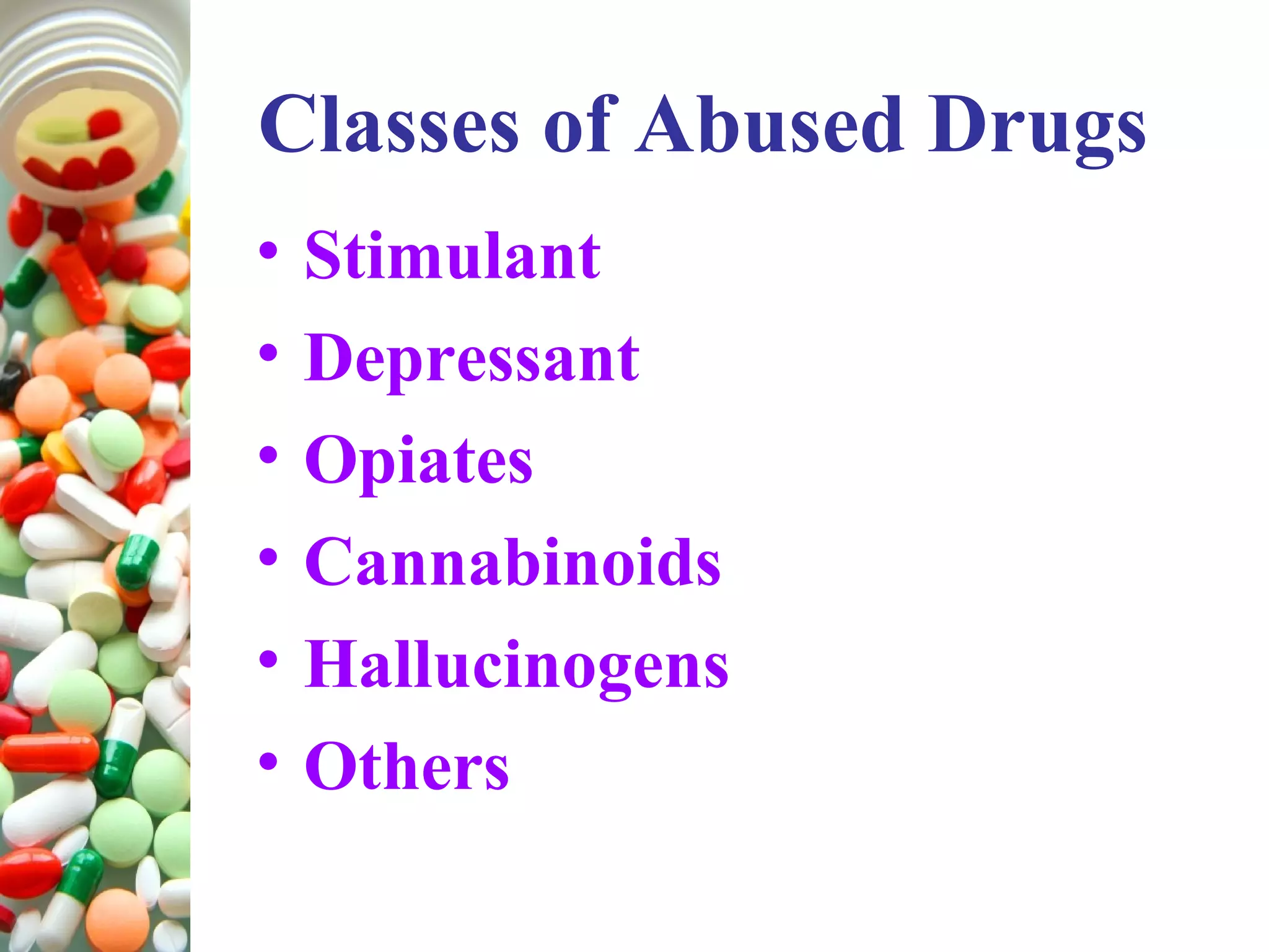 Drug abuse (prepared by metho) | PPT