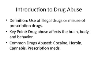 Drug _ Abuse prevention_ Presentation . pptx | PPTX