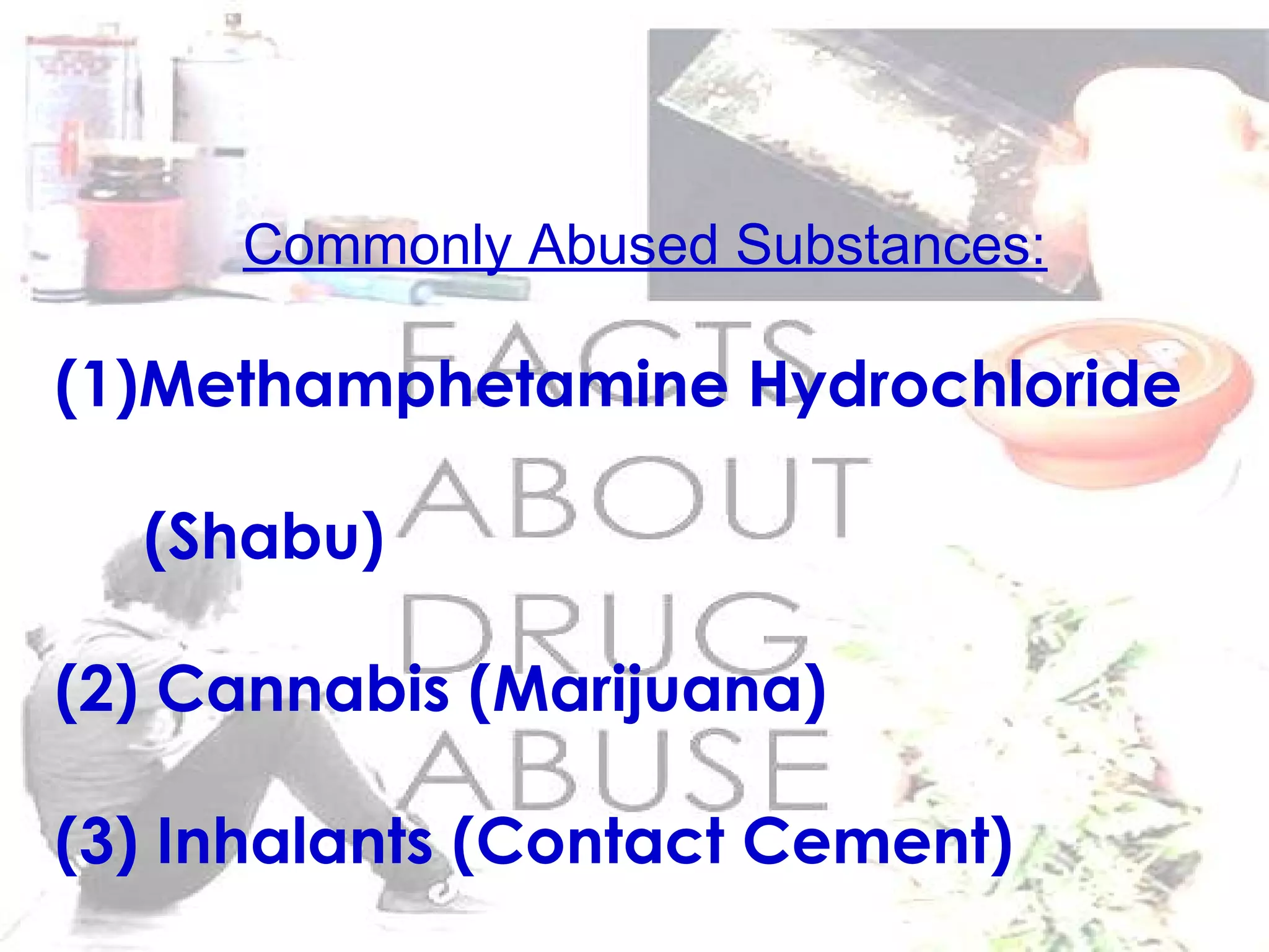 DRUG ABUSE PREVENTION PRESENTATION | PPT