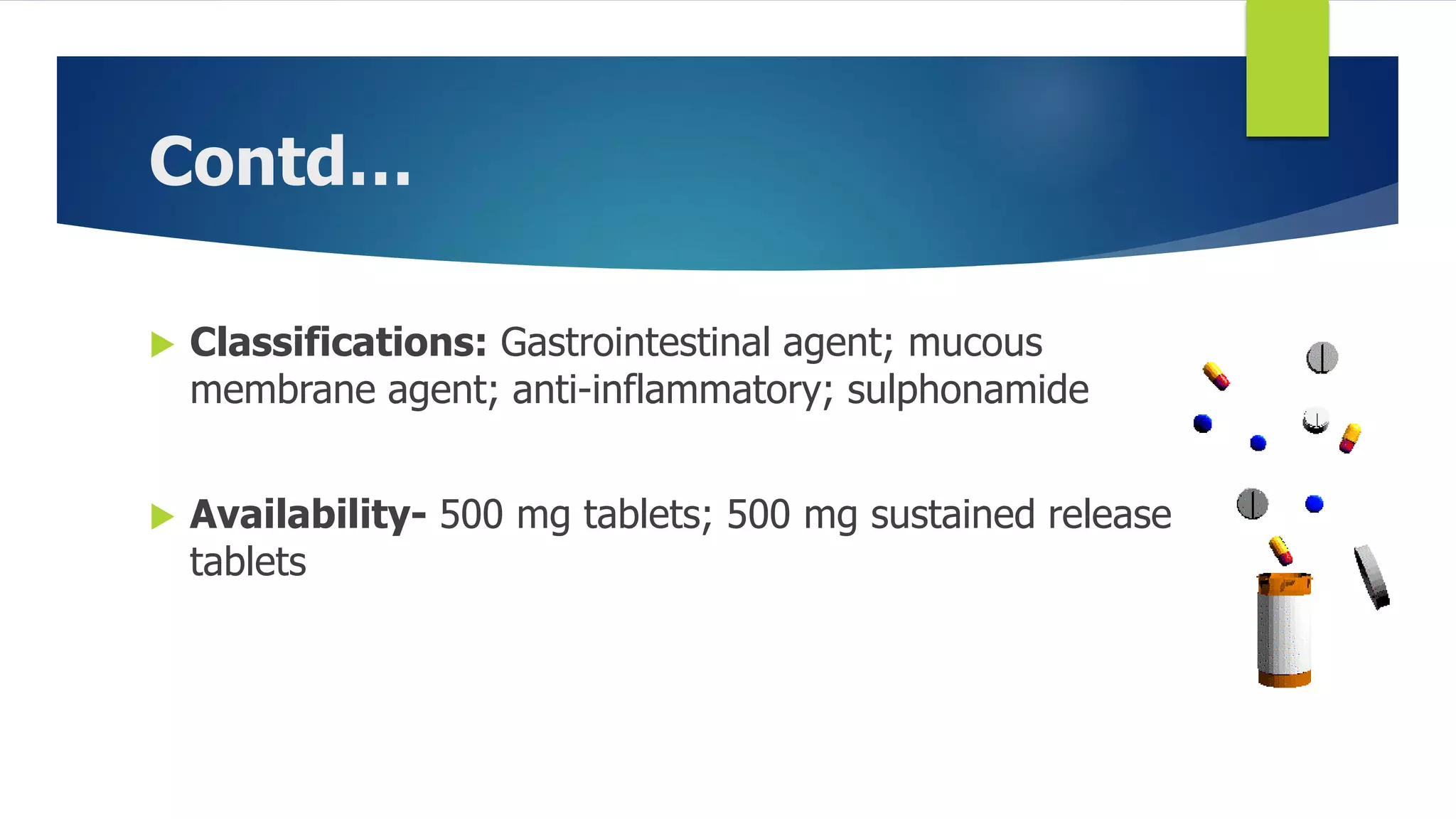 Drug acting on inflammatory bowel disease | PDF
