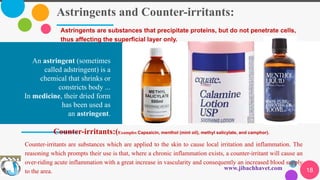 Drug acting on skin and mucous membrane lecture notes-Dr.Jibachha Sah ...