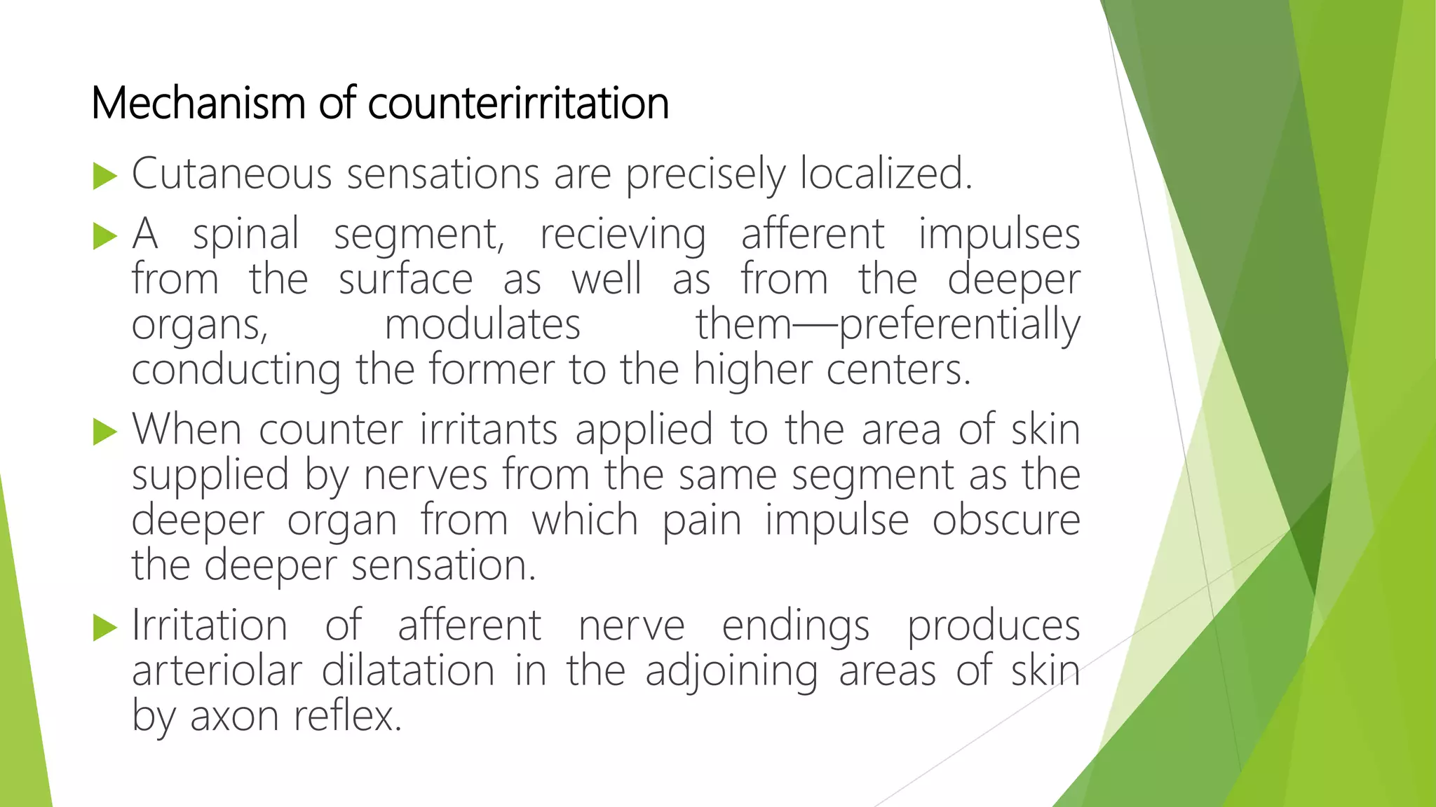 Drug acting on skin and mucous membrane | PPTX