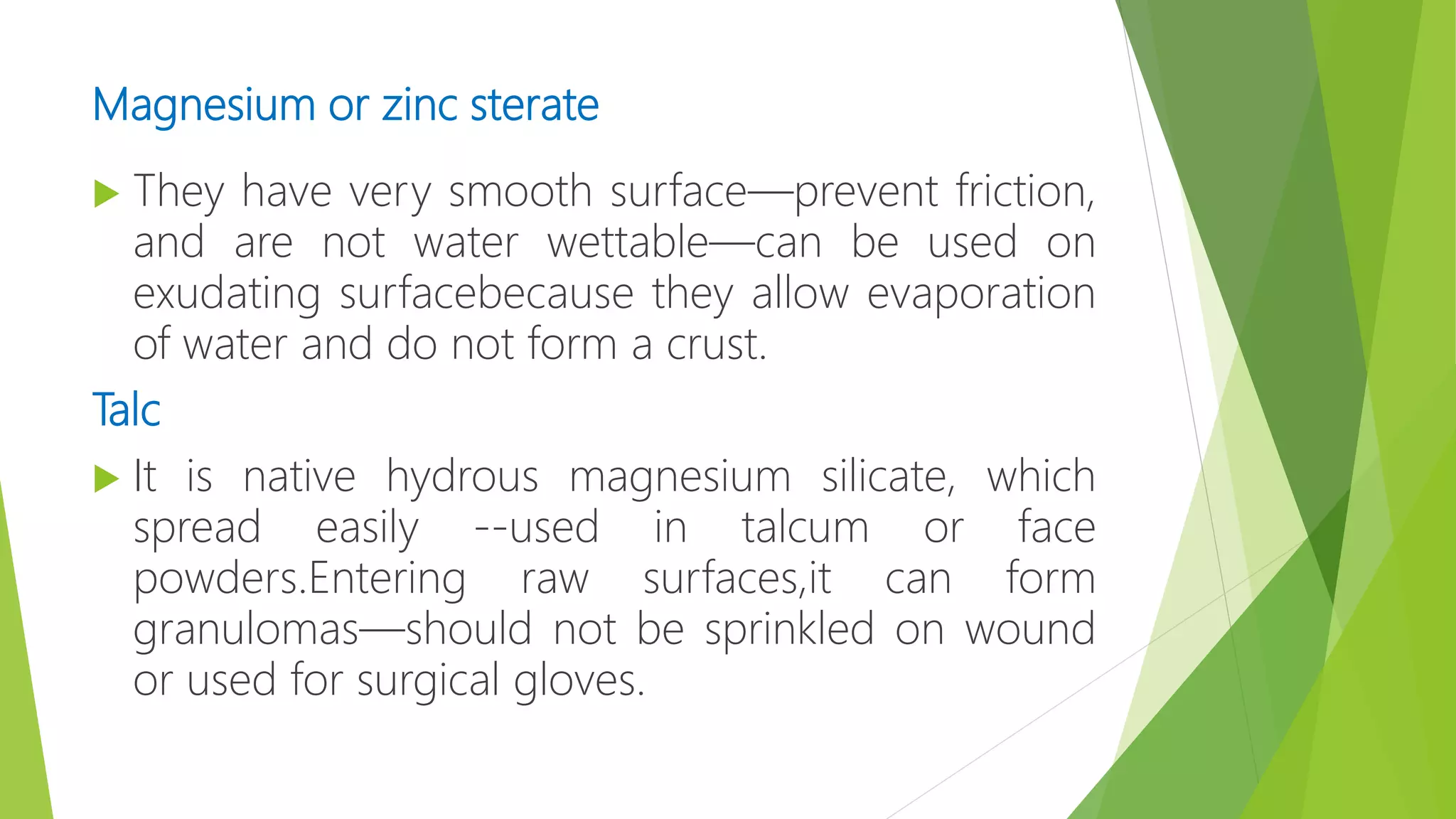 Drug acting on skin and mucous membrane | PPTX