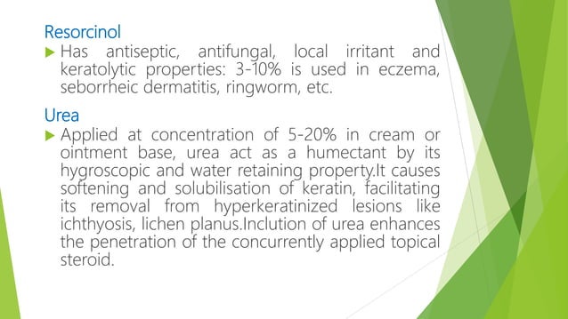 Drug acting on skin and mucous membrane | PPTX