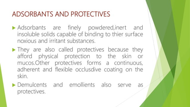 Drug acting on skin and mucous membrane | PPTX