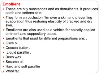 Drug acting on Skin and Mucus membrane.pptx