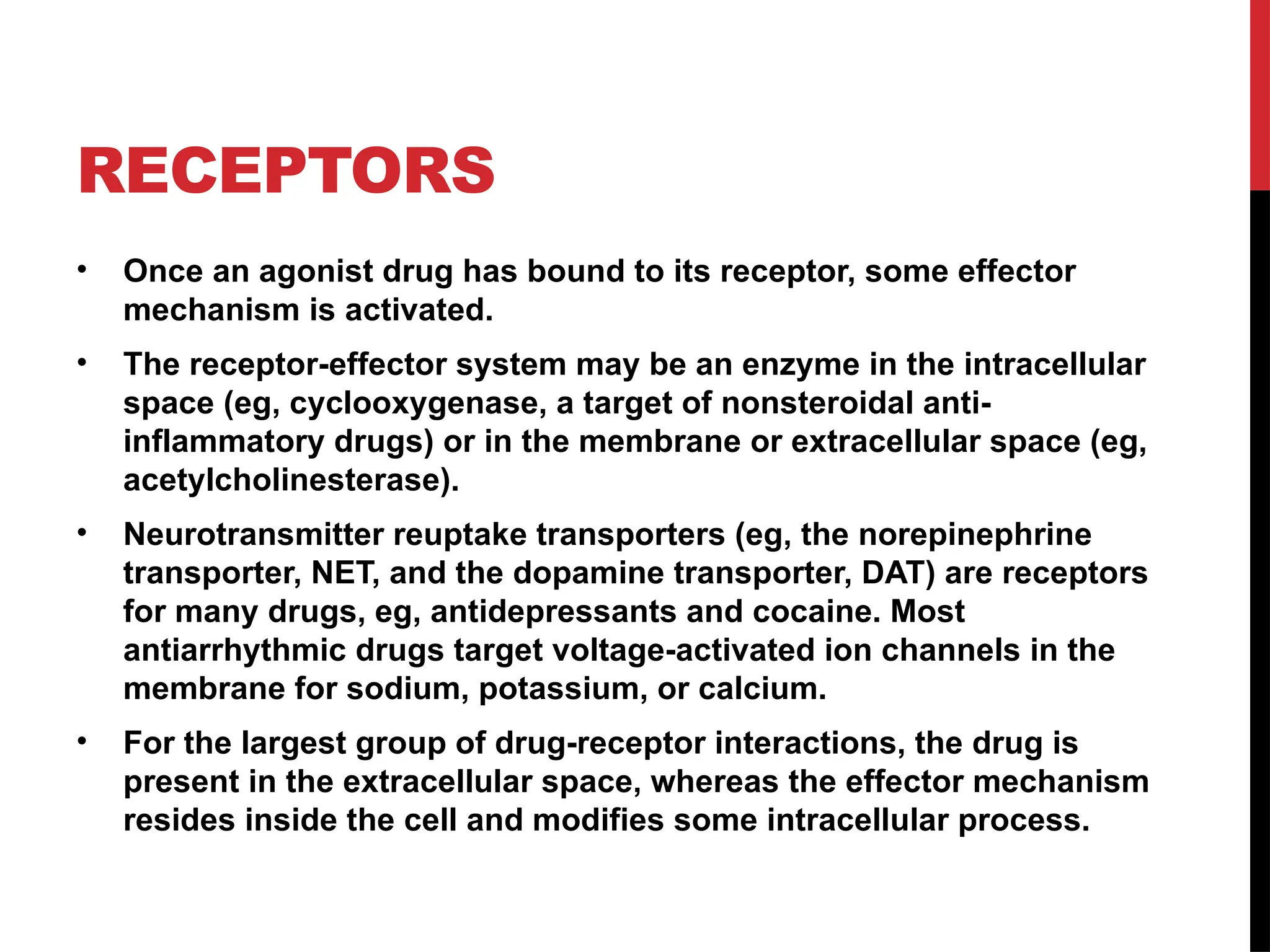 The Mechanisms of Drug Actions in Pharmacology | PPTX