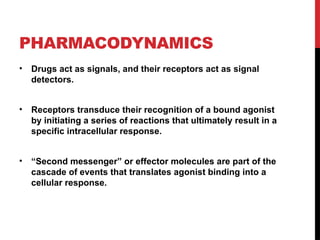 The Mechanisms of Drug Actions in Pharmacology | PPTX