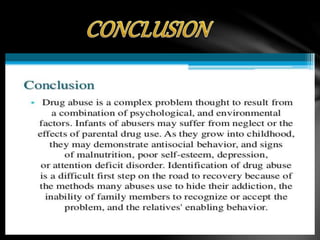 Drug addiction | PPTX