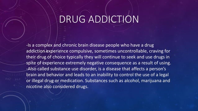 Drug addiction | PPT