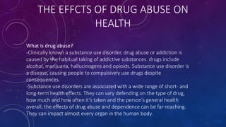 Drug addiction | PPT