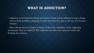 Drug addiction | PPT