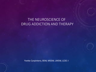 The Neuroscience of Drug Addiction and Therapy | PPTX