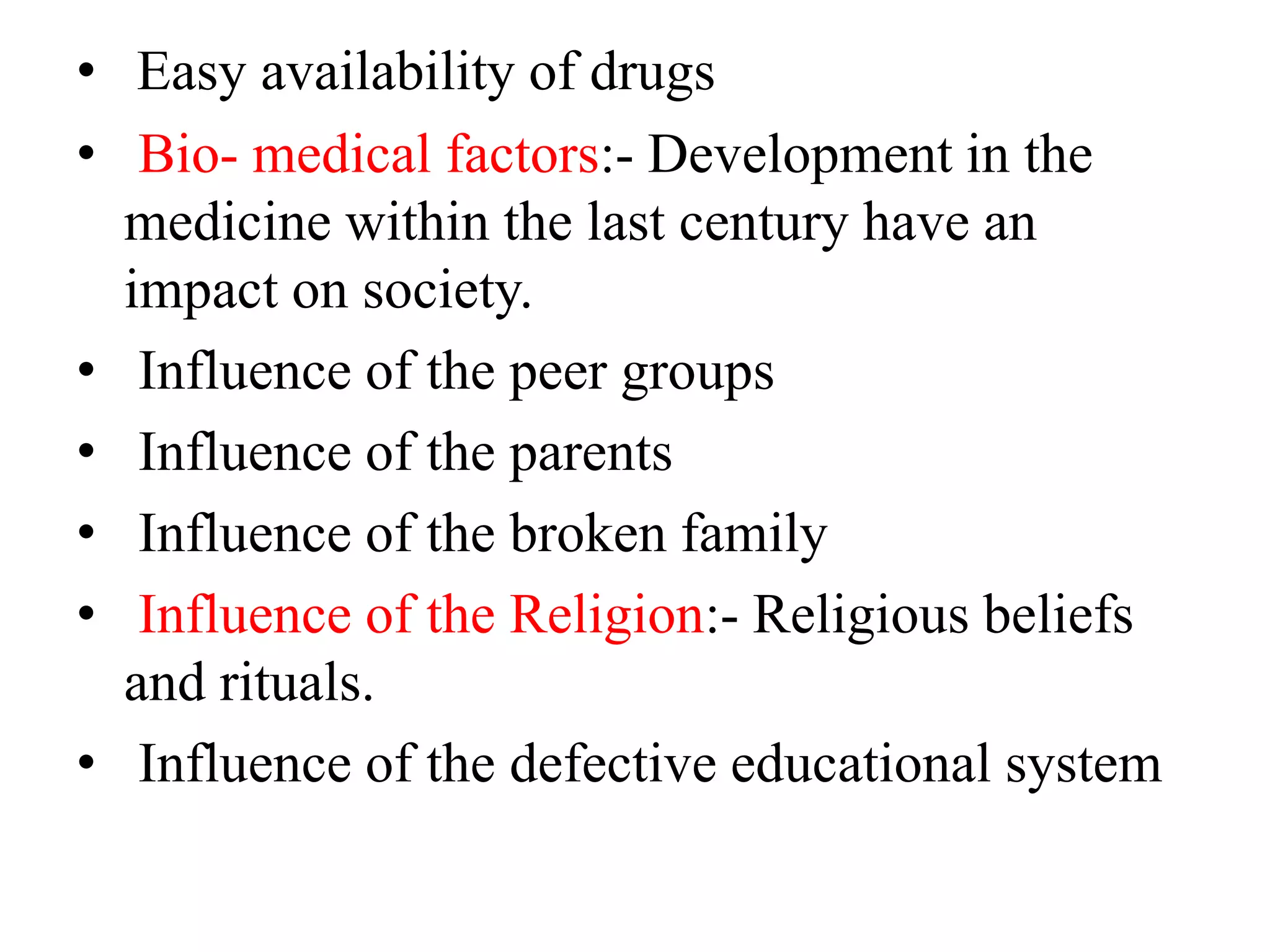 Drug addiction and drug abuse ppt | PPTX