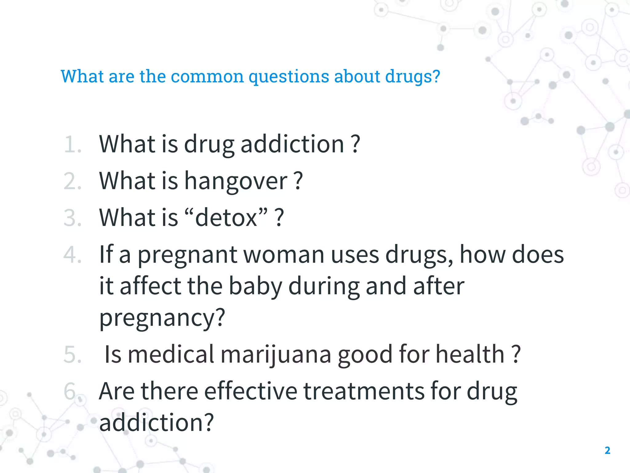 Drug Addiction Awareness | PPTX