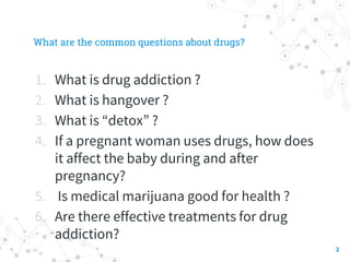 Drug Addiction Awareness | PPTX