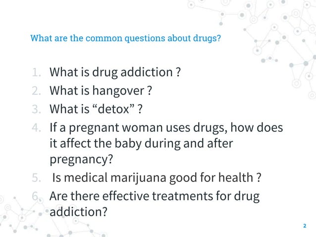 Drug Addiction Awareness | PPTX