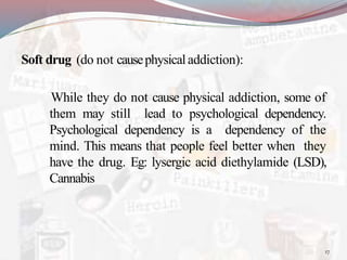Drug addiction, Criminal justice & Human Rights | PPTX