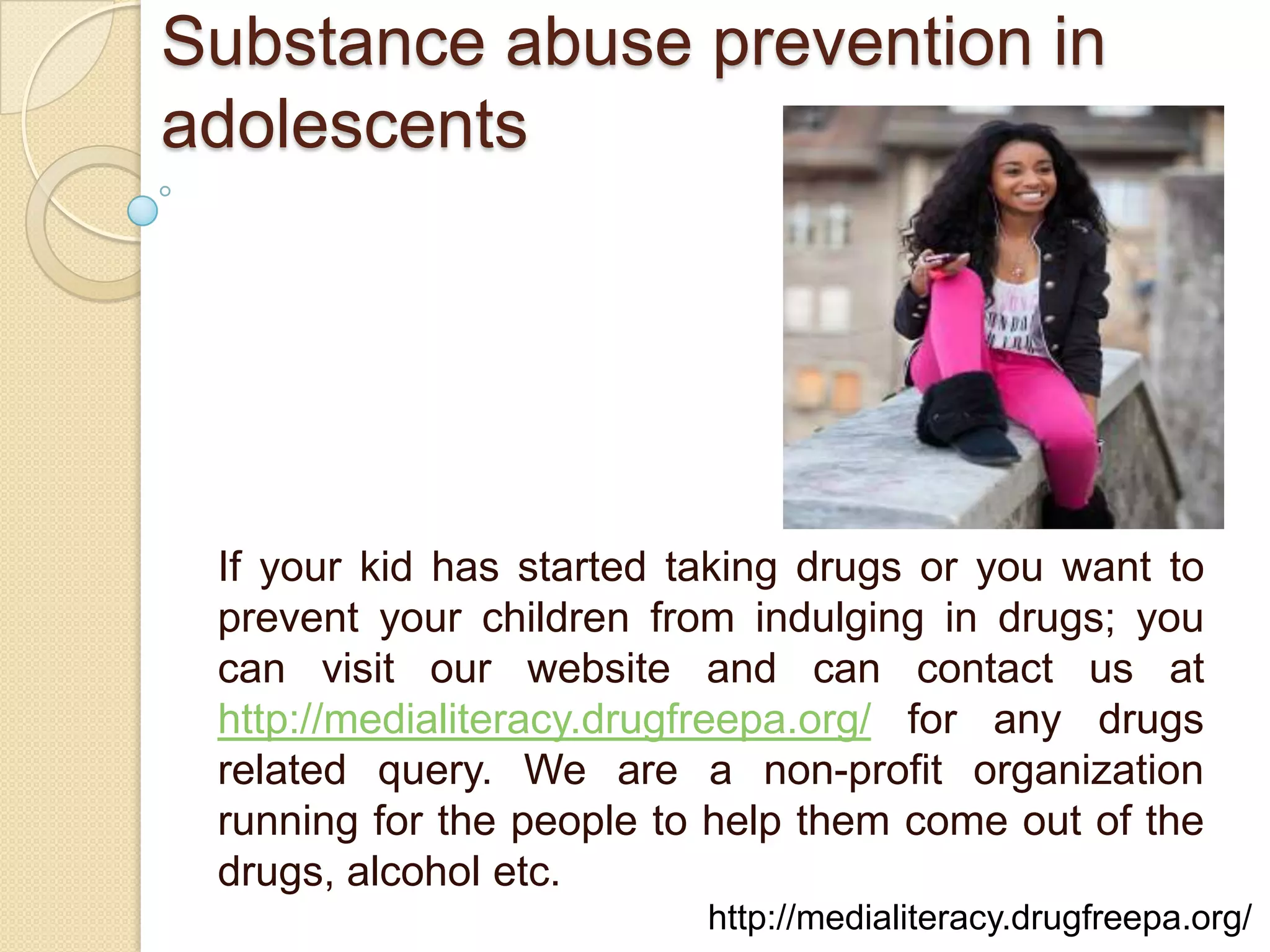 Drug Addiction Help | PPTX | Substance Abuse | Diseases and Conditions