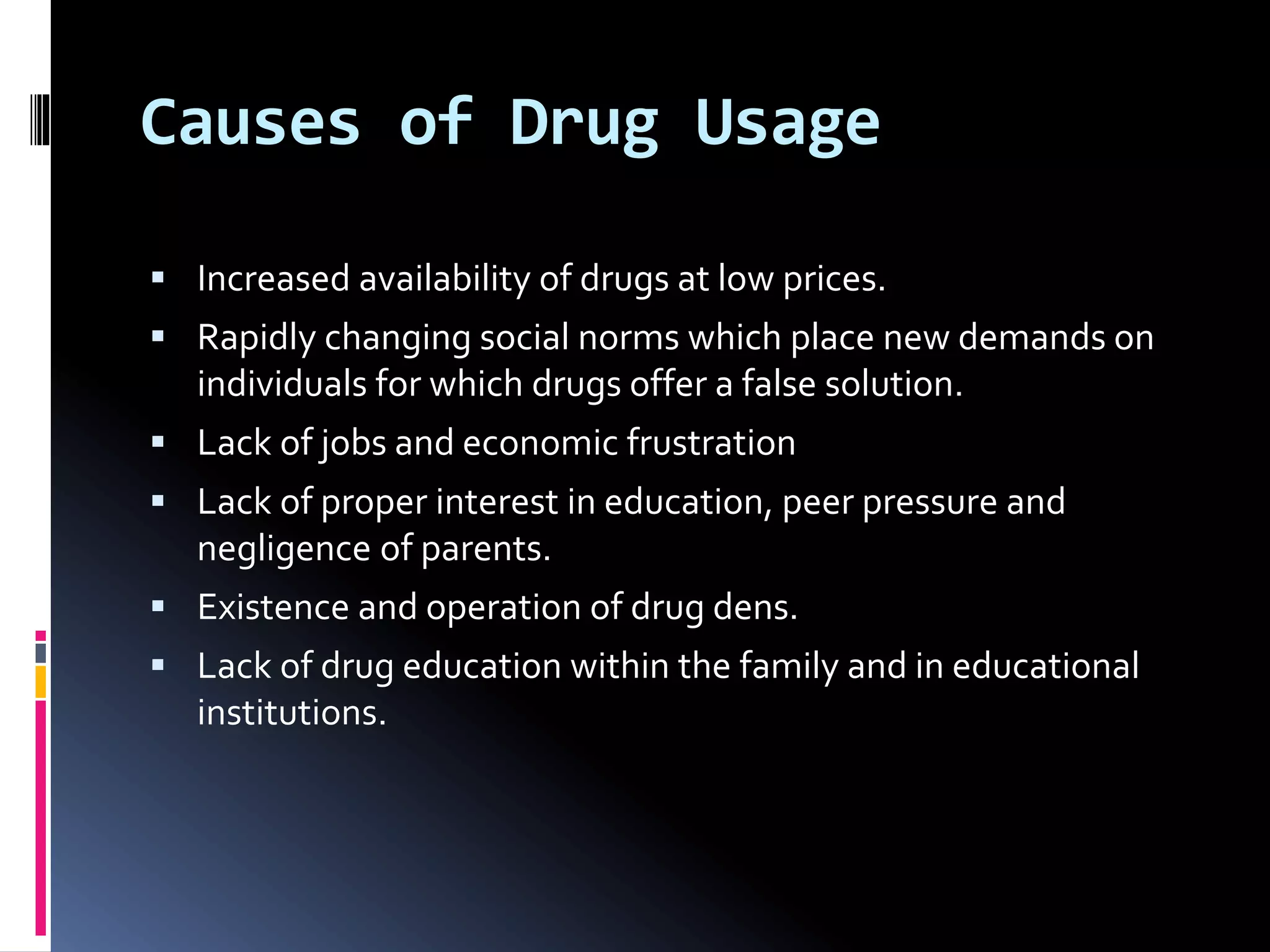 Drug addiction in pakistan | PPTX