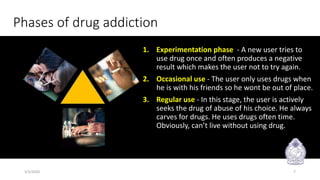 Drug addiction and its consequences | PPT