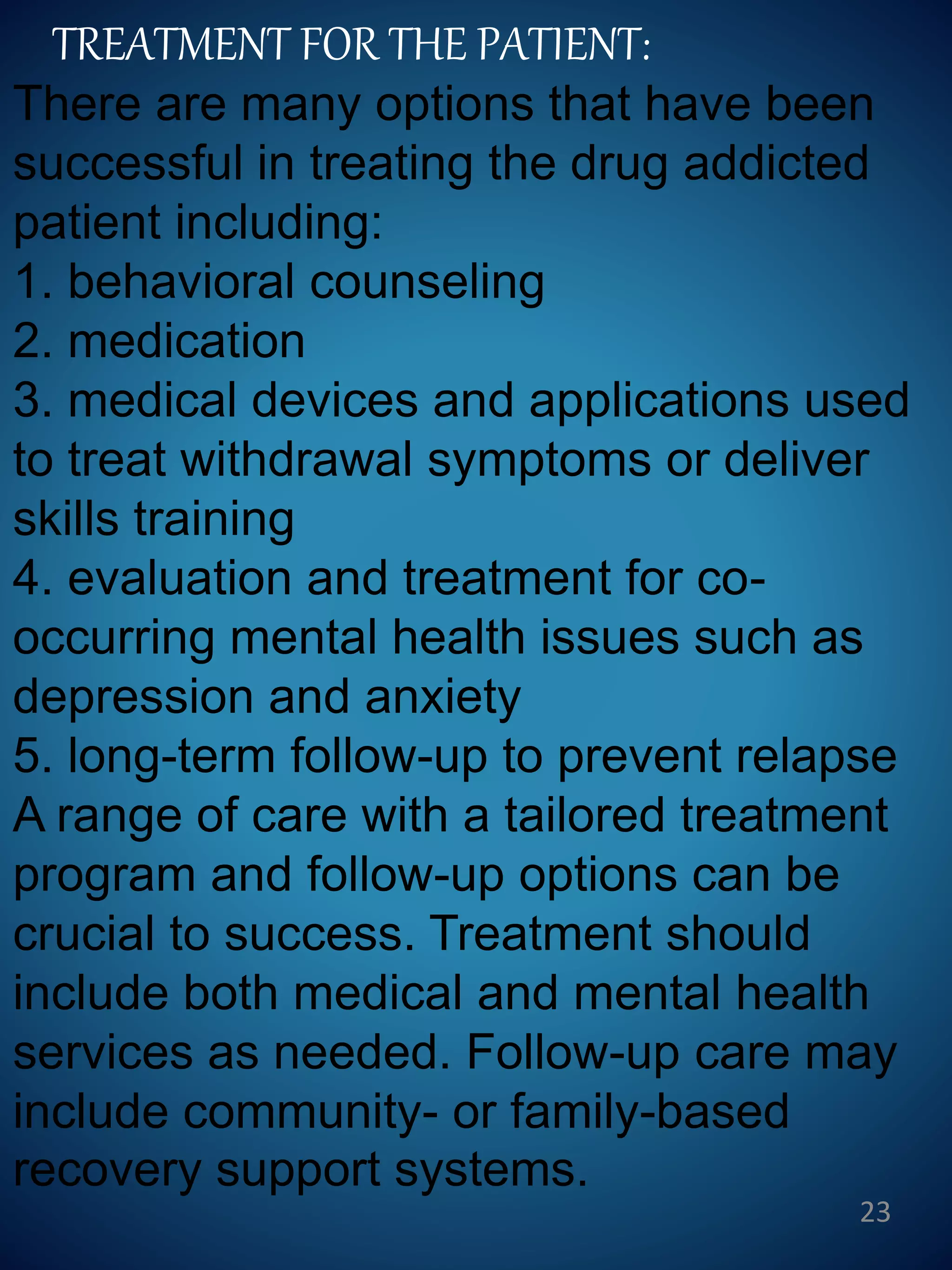 Drug addiction project class 12 | PPTX