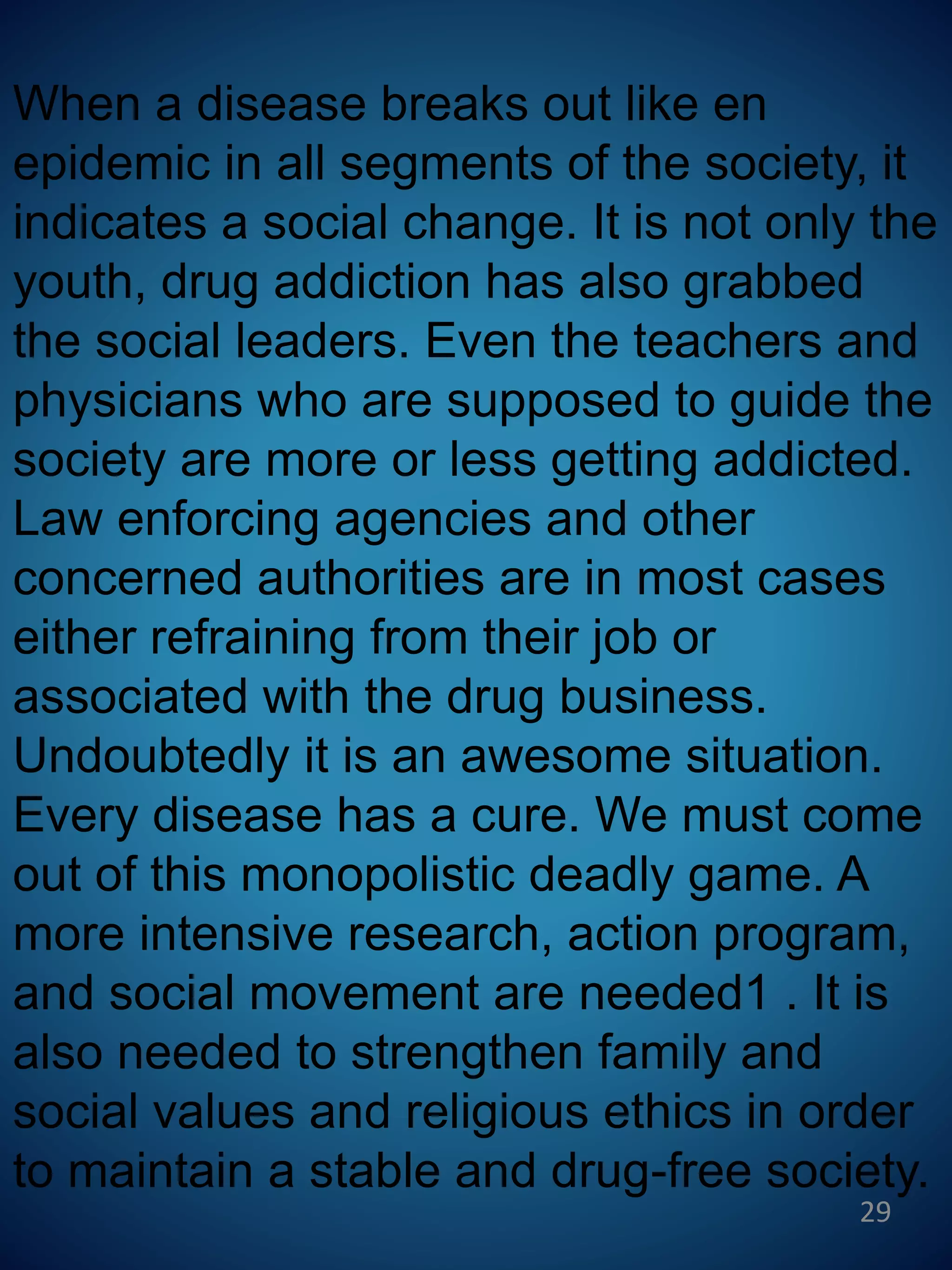 Drug addiction project class 12 | PPTX