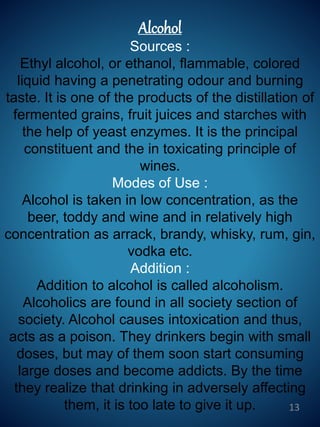 Drug addiction project class 12 | PPTX