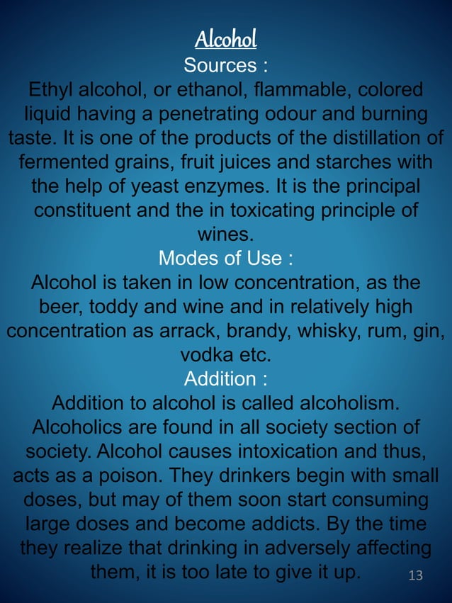 Drug addiction project class 12 | PPTX | Illegal Drugs, Tobacco ...