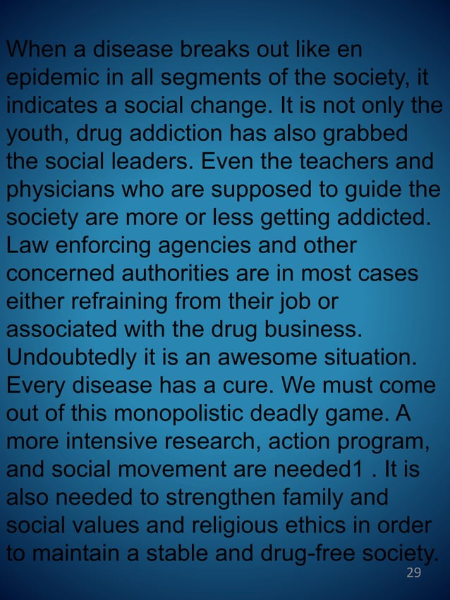 Drug addiction project class 12 | PPTX | Illegal Drugs, Tobacco ...